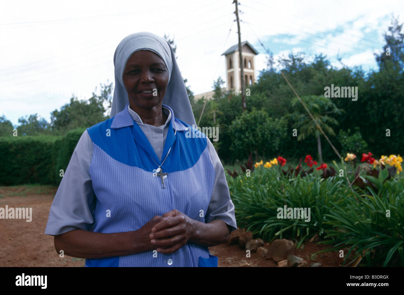 Catholic nun africa hi-res stock photography and images - Alamy