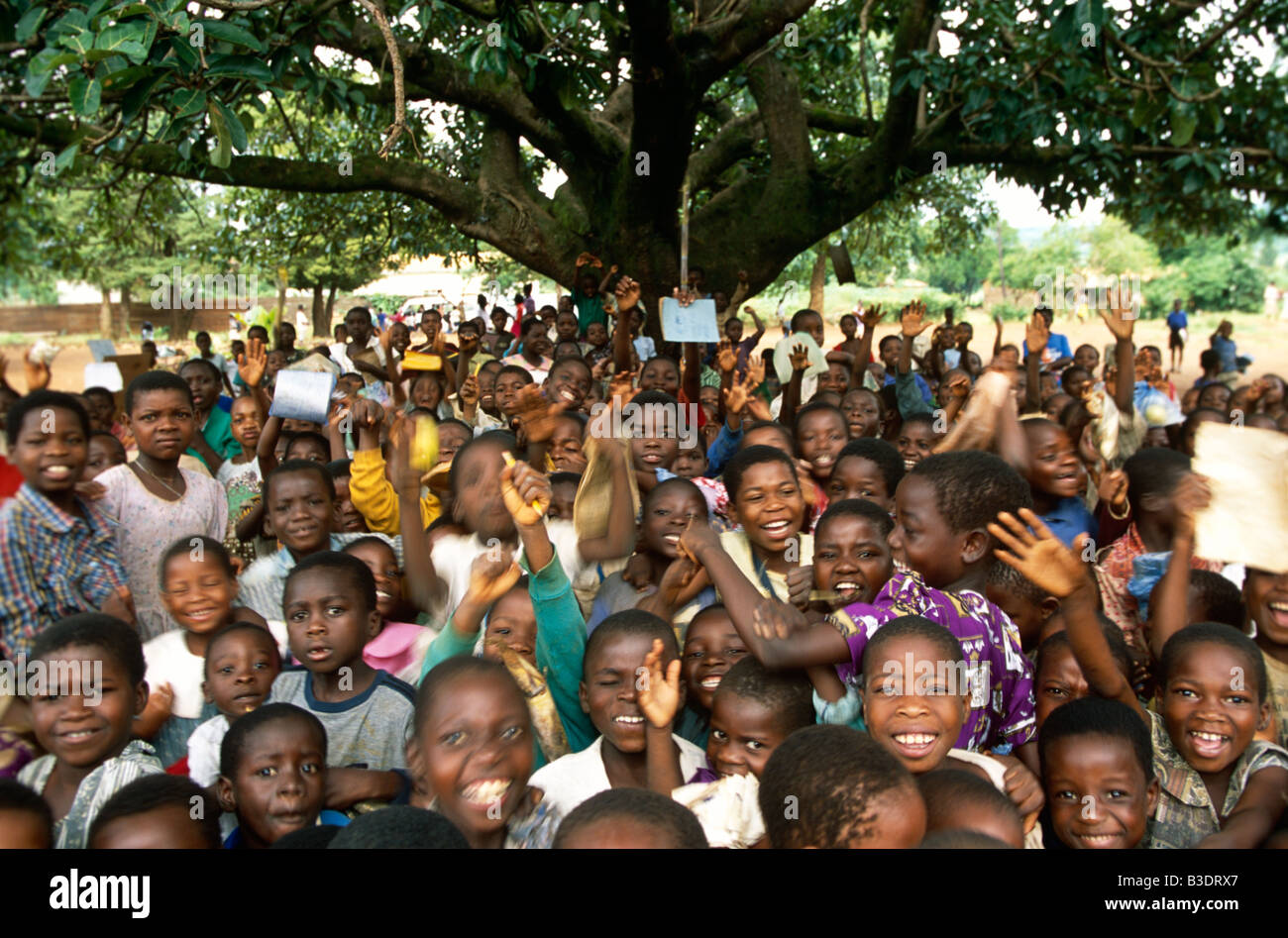Children at a school in Uganda Stock Photo - Alamy