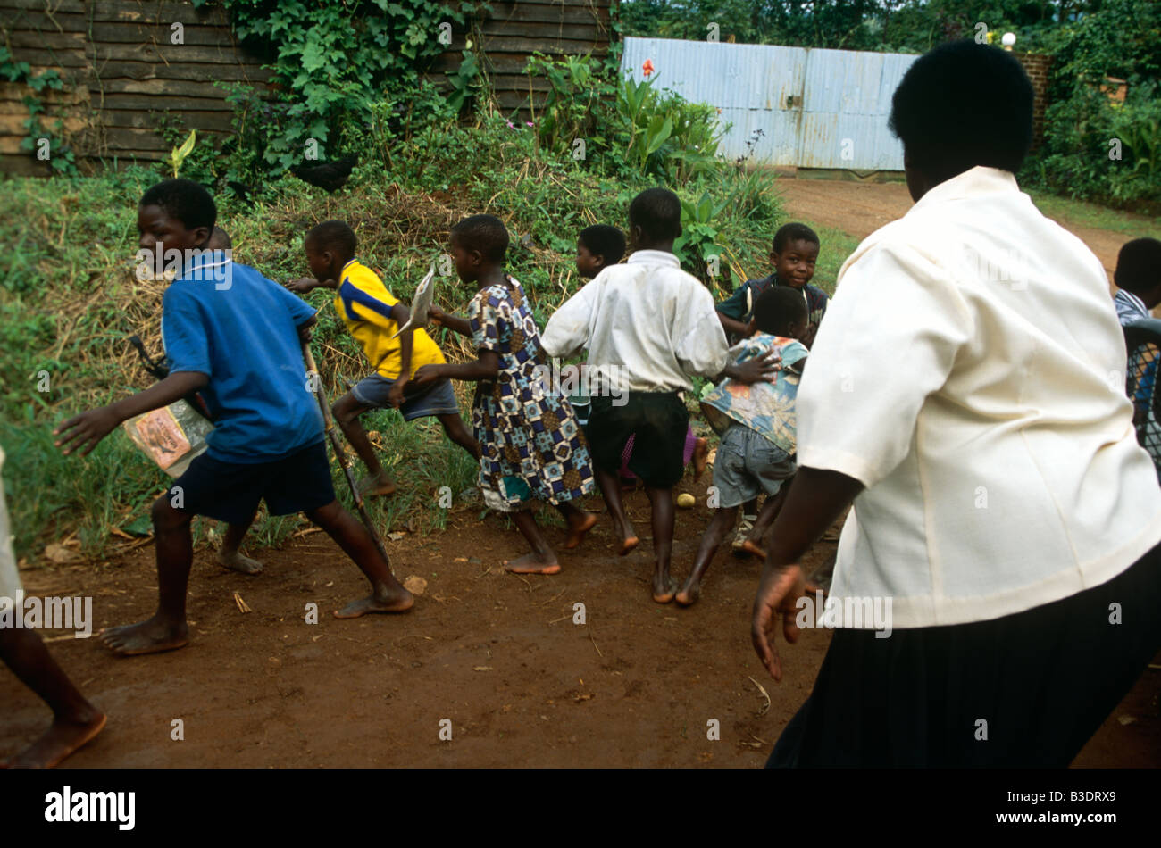 Children at a school in Uganda Stock Photo - Alamy