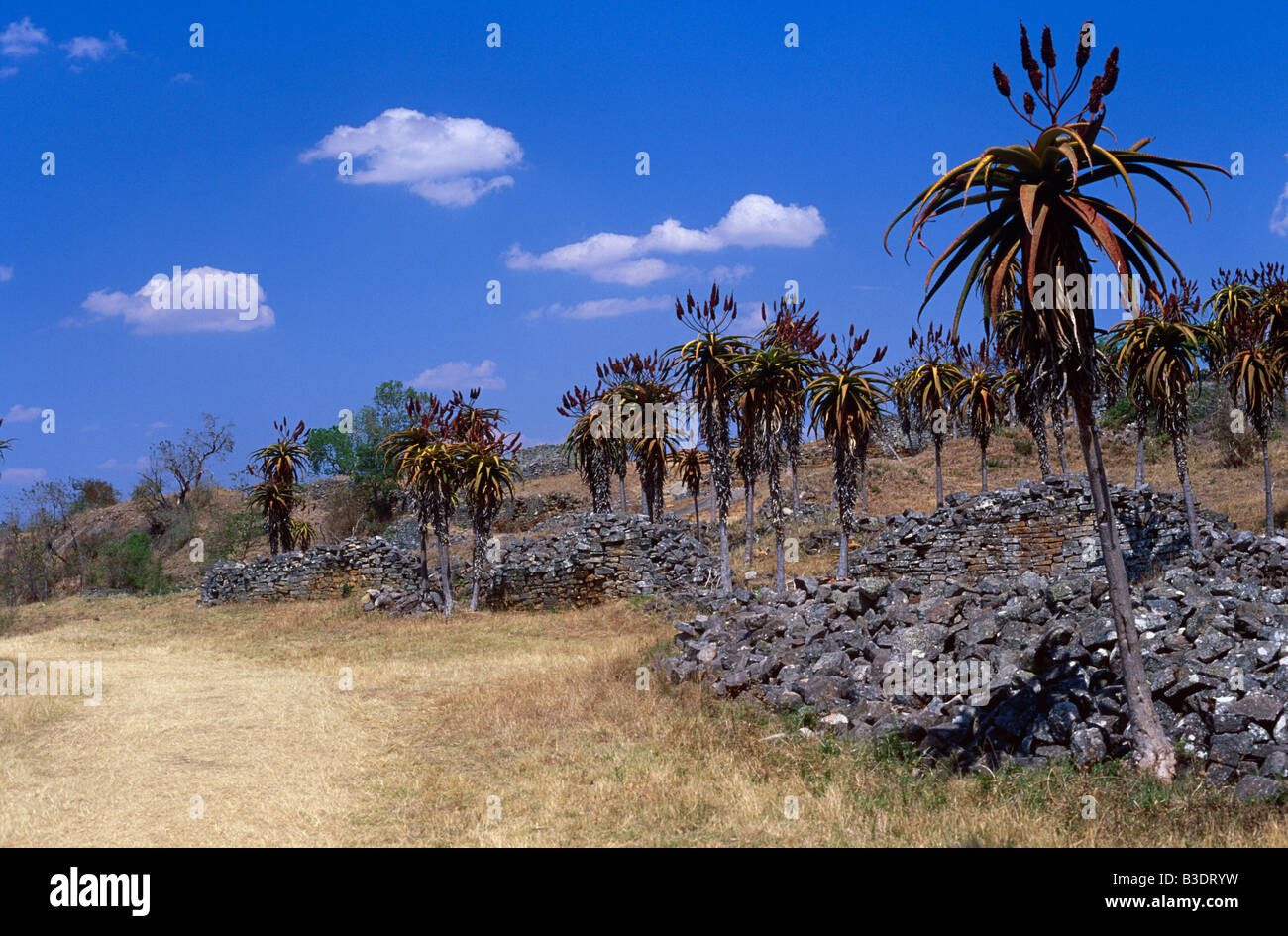 Great zimbabwe ruins site hi-res stock photography and images - Alamy
