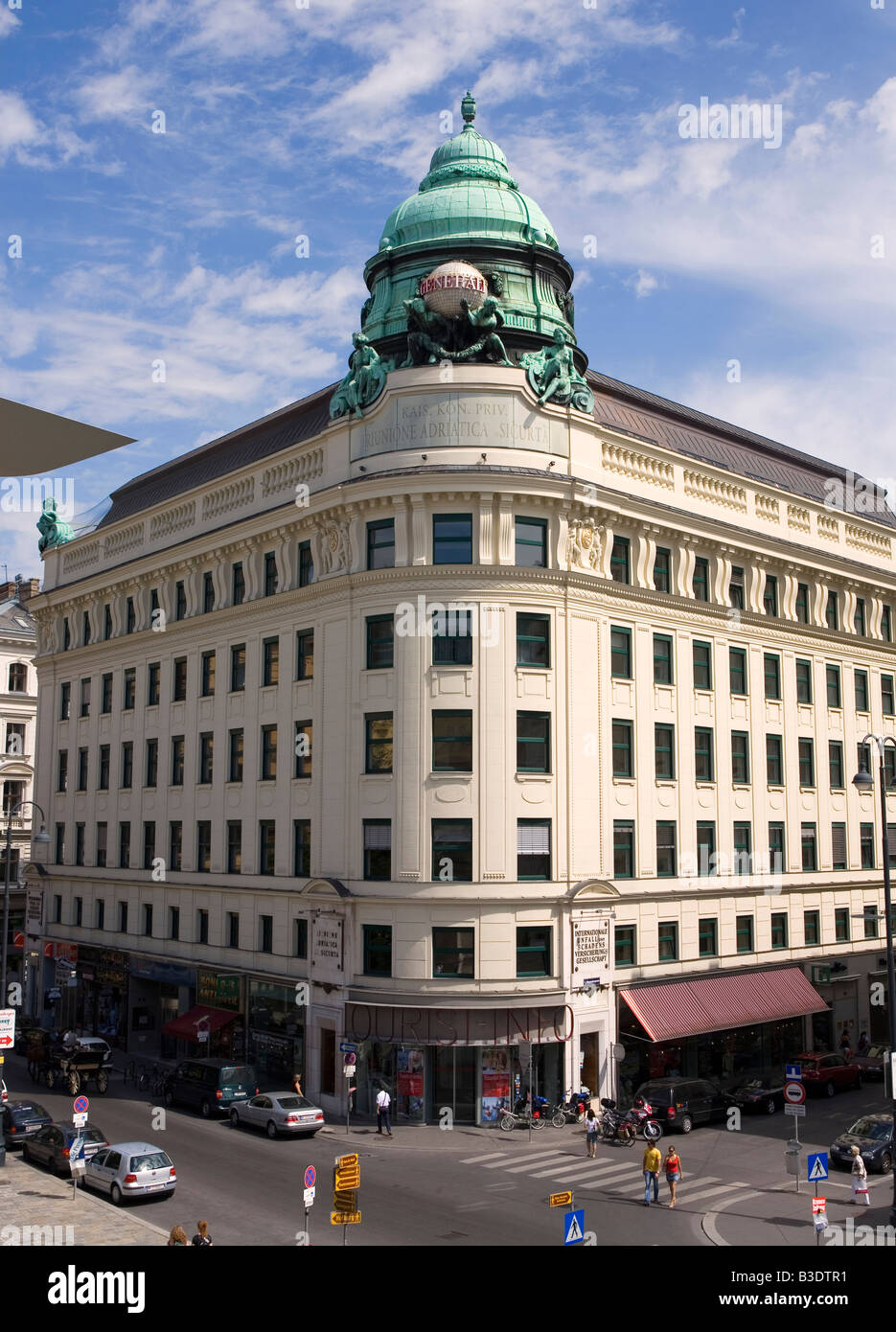 Austria Vienna office building Albertinaplatz Stock Photo - Alamy