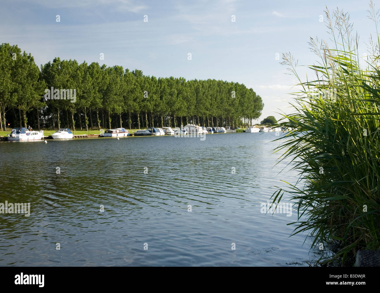 River Ouse at Denver Sluice Norfolk Stock Photo - Alamy