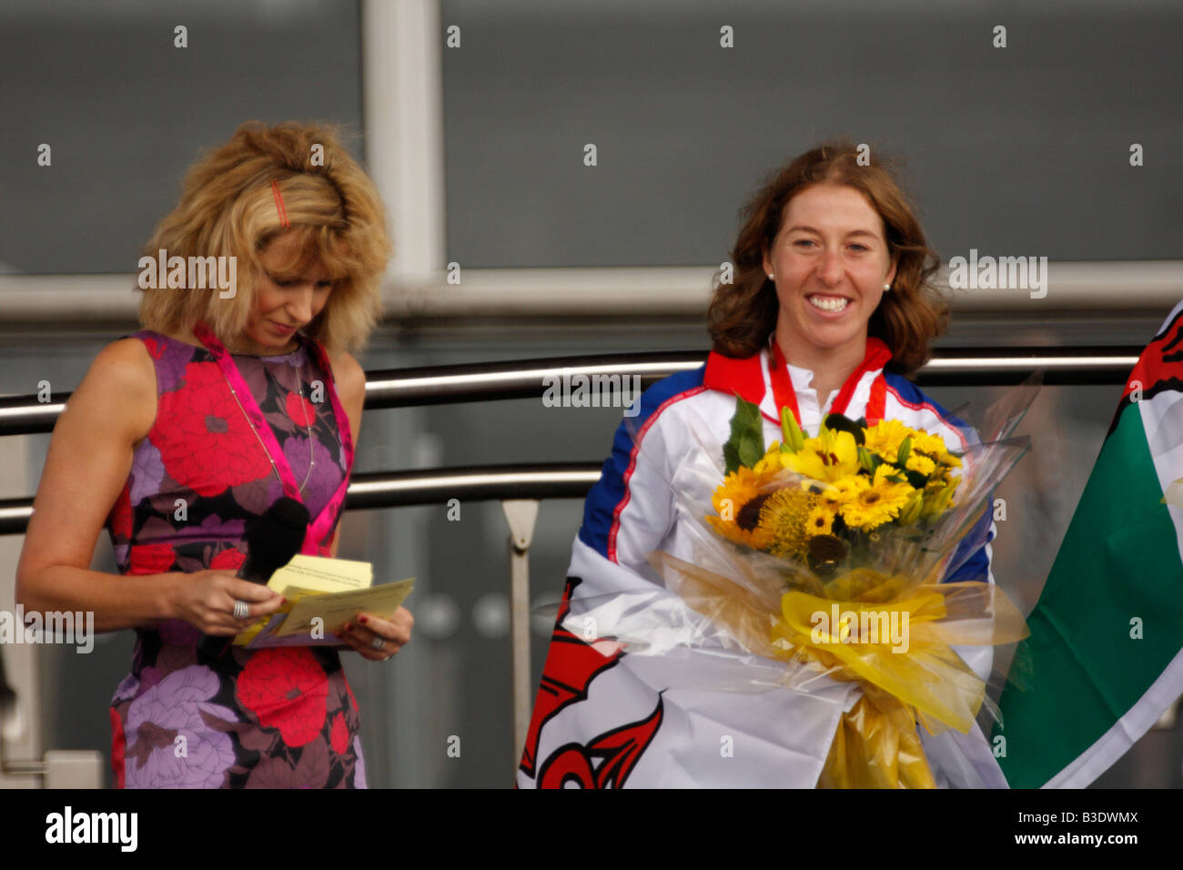 Welsh Athlete Nicole Cooke, who won a cycling gold medal at the 2008 ...