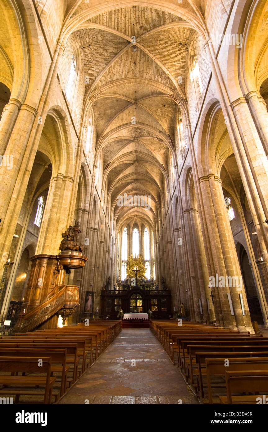 Europe France Provence St Maximin la ste Baume Basilica Stock Photo - Alamy