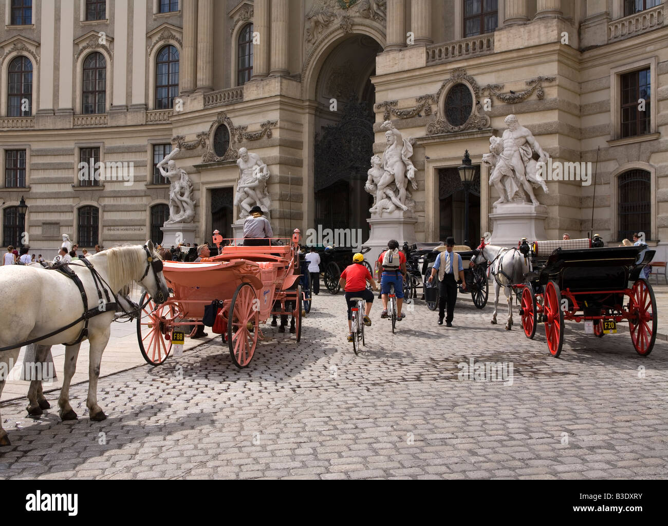 Austria Vienna carriage Stock Photo - Alamy