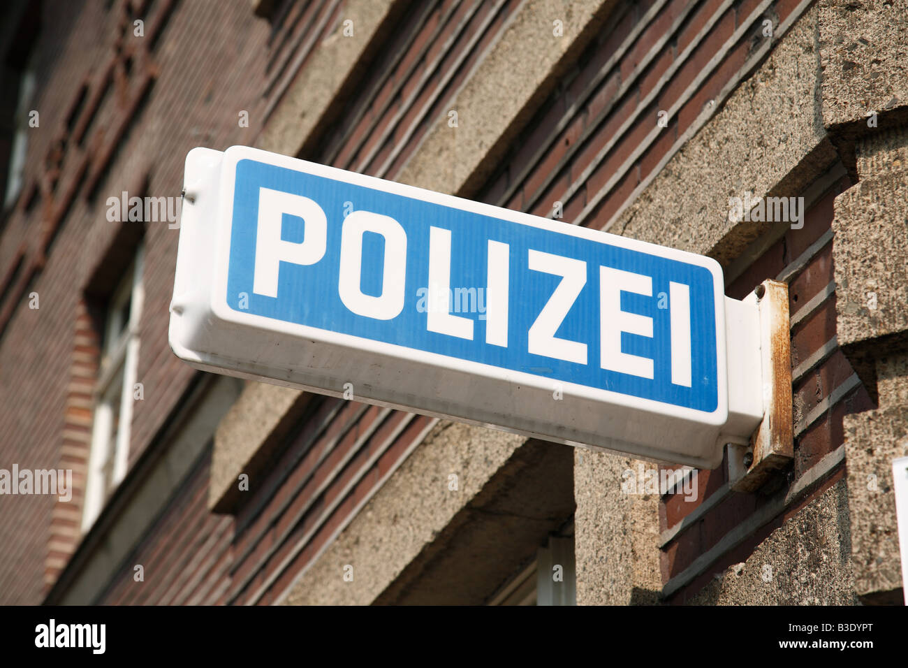 Police Headquarters Sign
