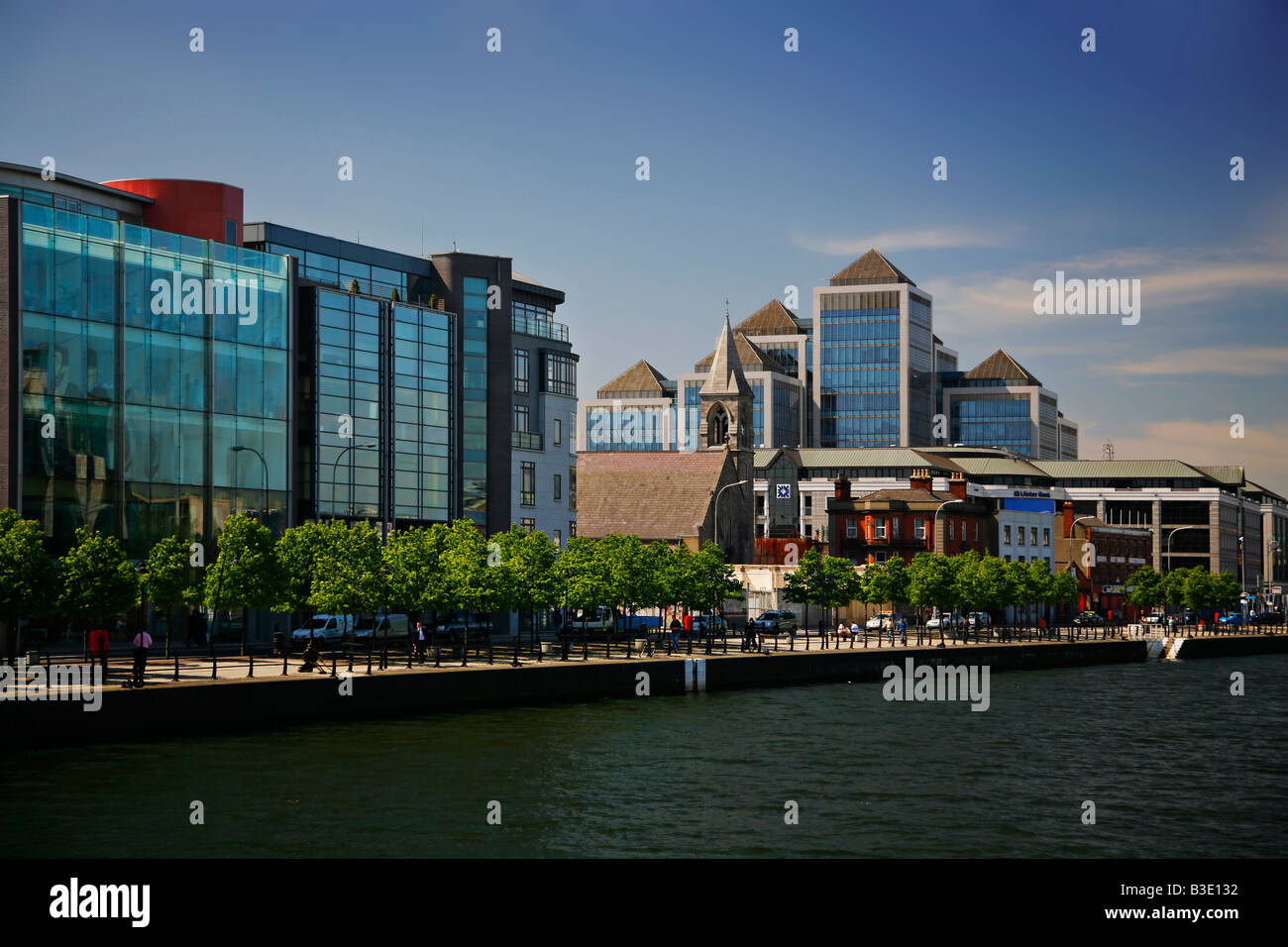 Georges Quay Office Buildings, Dublin Ireland Stock Photo - Alamy