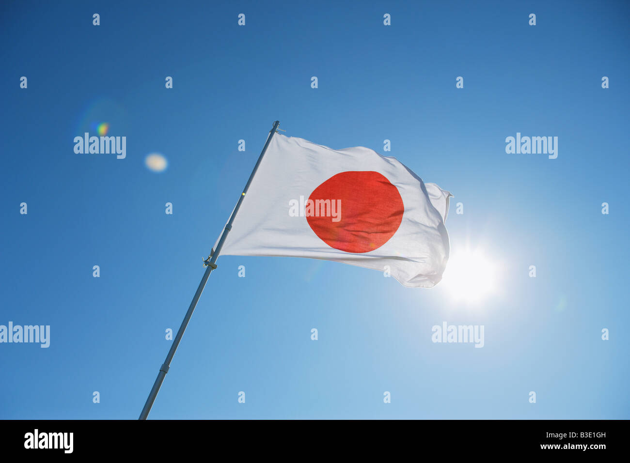 Japanese flag hi-res stock photography and images - Alamy