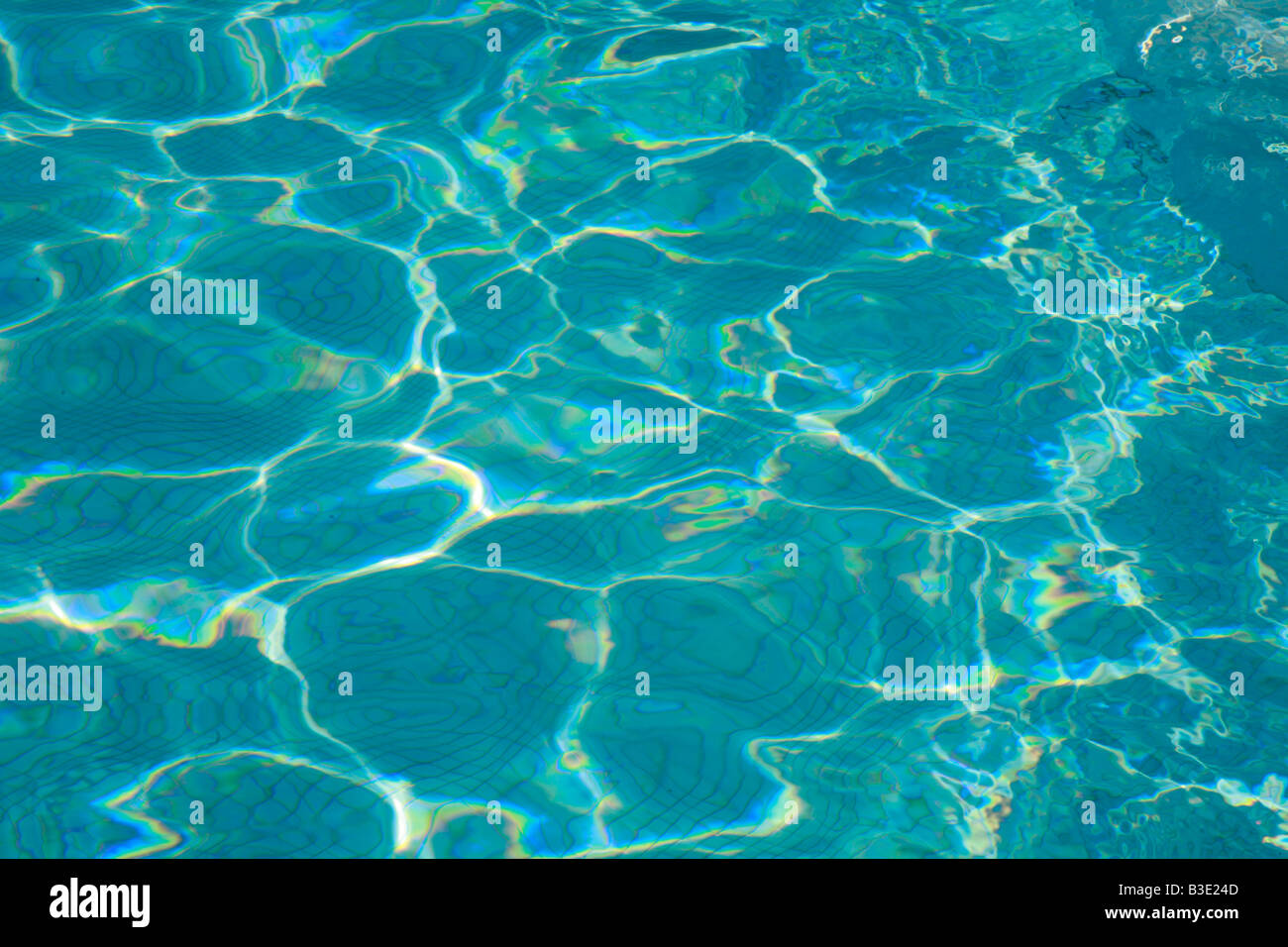 reflections on surface of swimming pool Stock Photo - Alamy