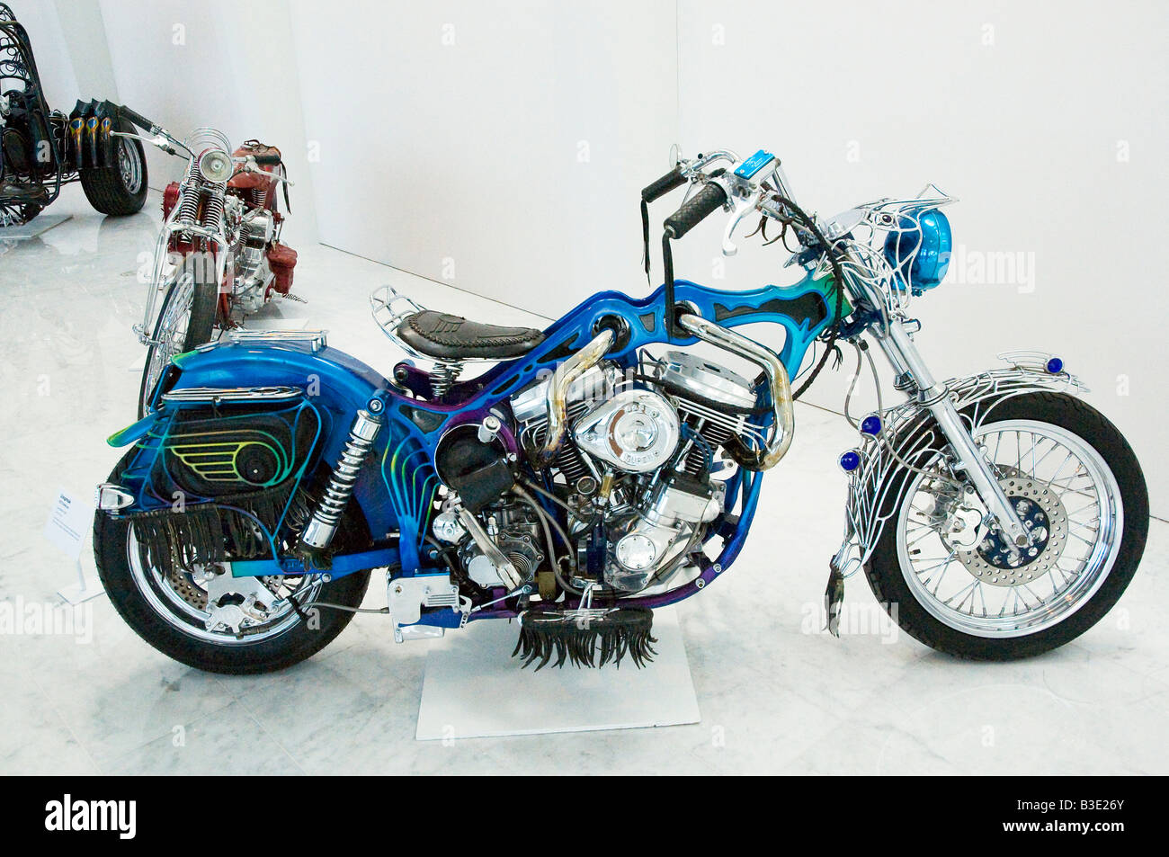 Custom Harley Davidson Stock Photo - Alamy