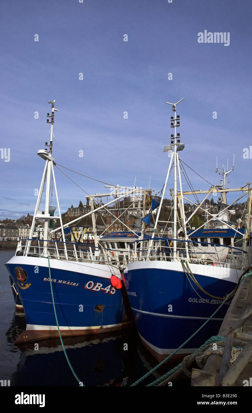 Boats In Oban Bay Oban Stock Photos & Boats In Oban Bay Oban Stock ...
