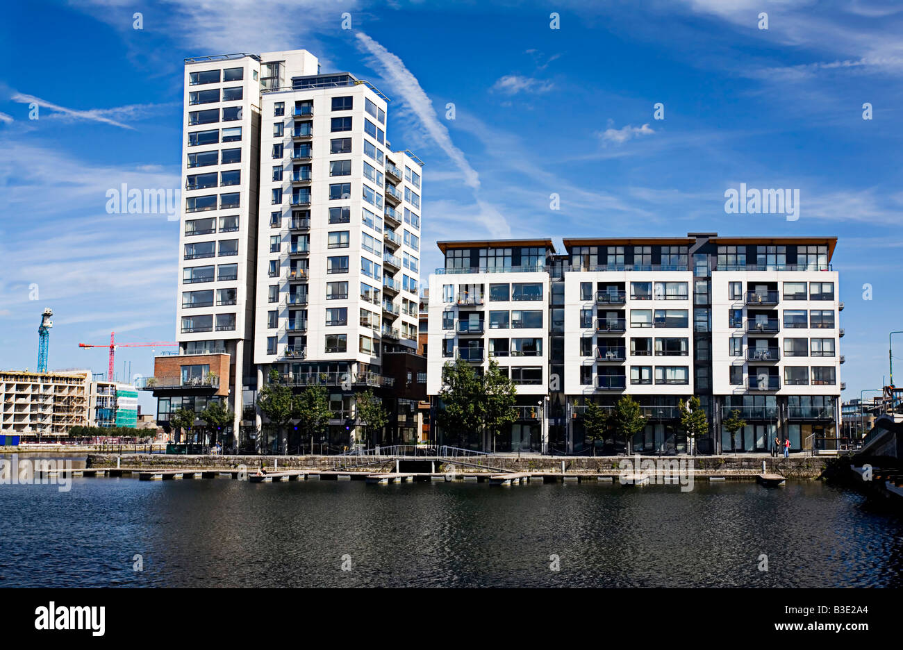 Charlotte Quay Apartments Dublin Ireland Stock Photo - Alamy