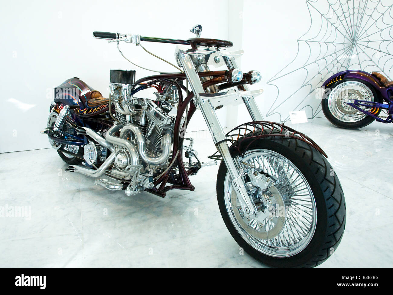 Custom Harley Davidson Stock Photo - Alamy