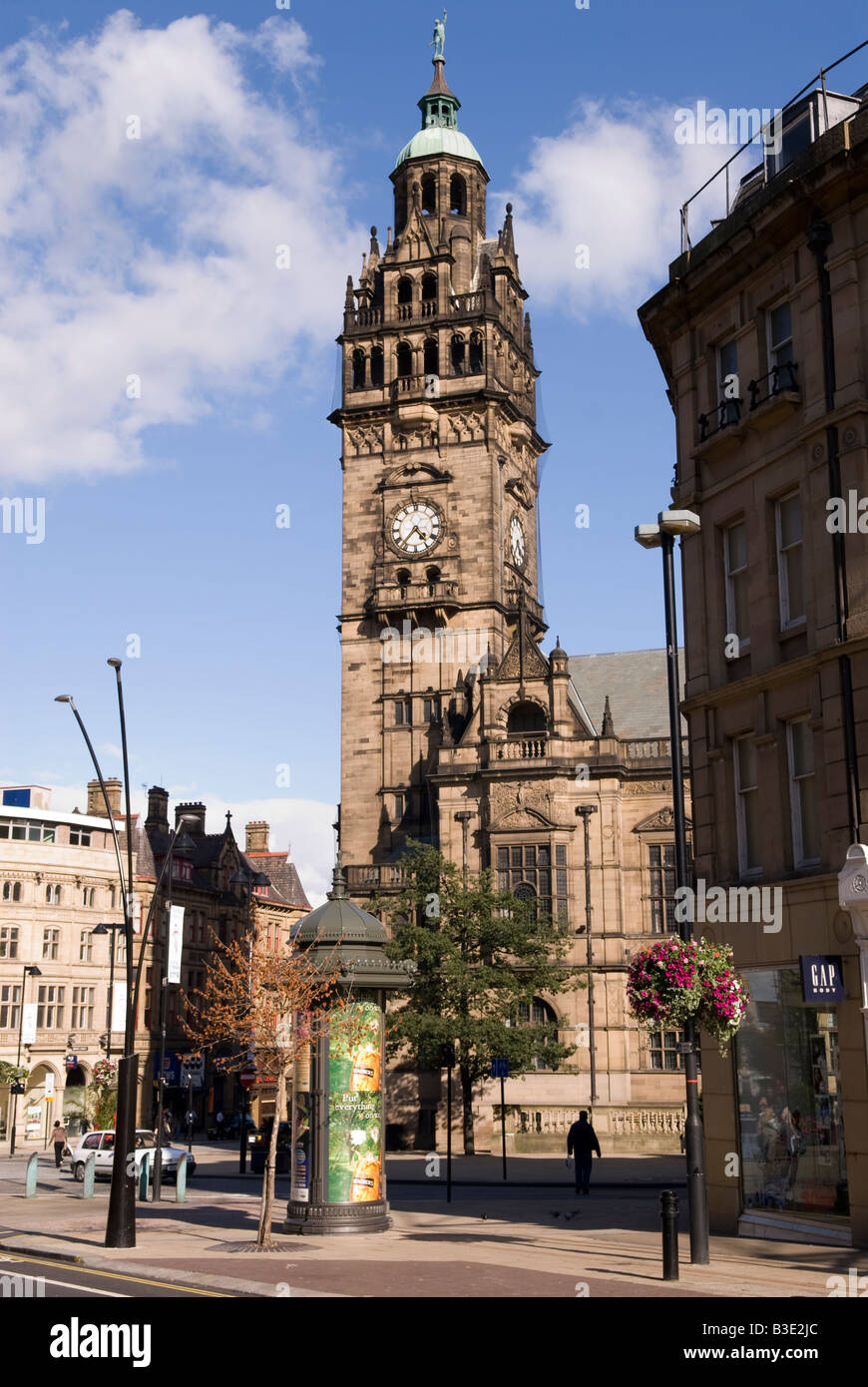 Sheffield Town Hall in Great Britain Stock Photo - Alamy