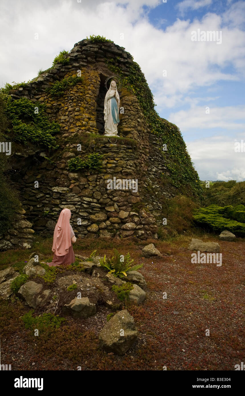 Shrine to Virgin Mary Barryroe West Cork Stock Photo - Alamy