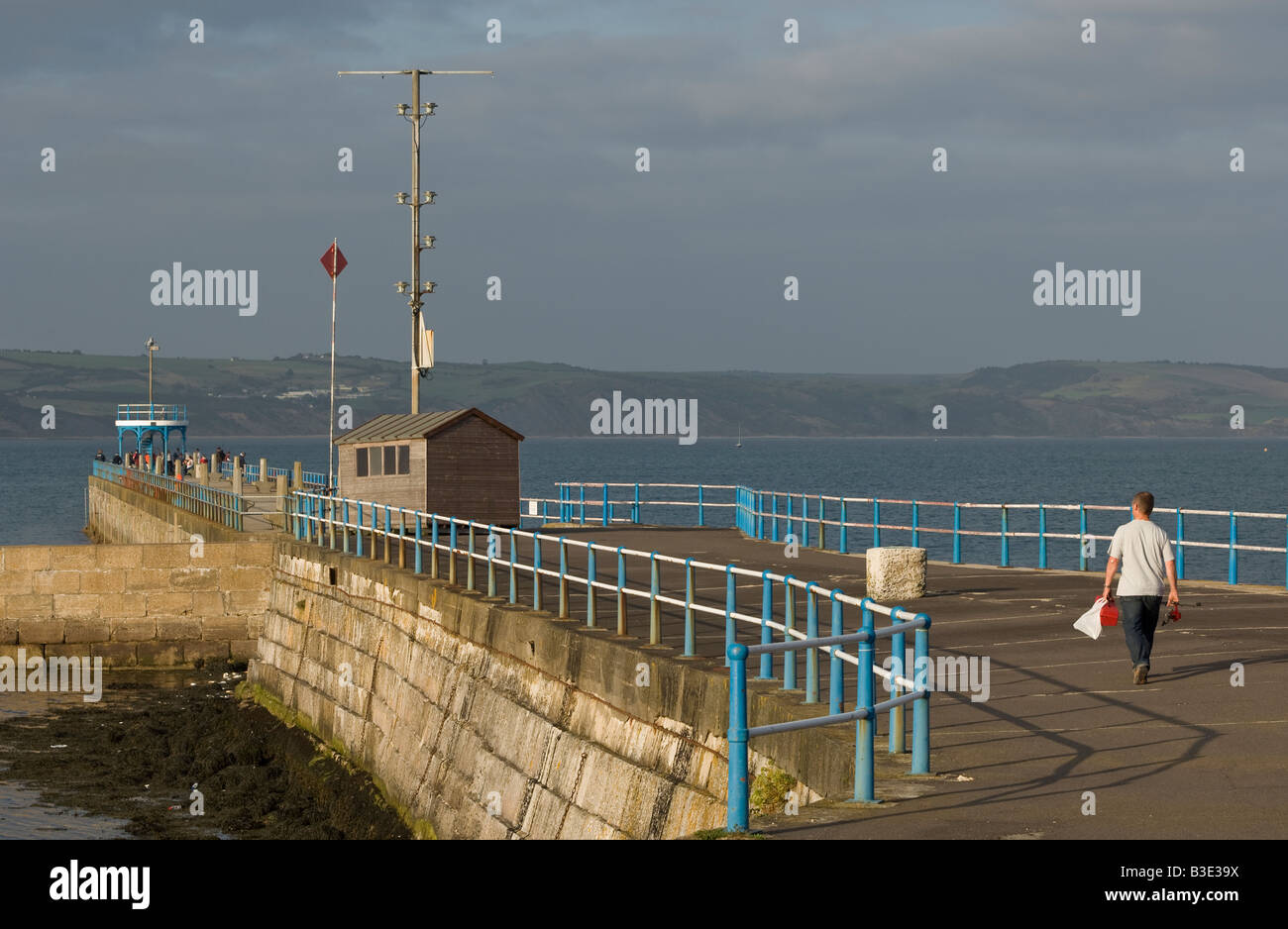 Weymouth harbour fisherman hi-res stock photography and images - Alamy