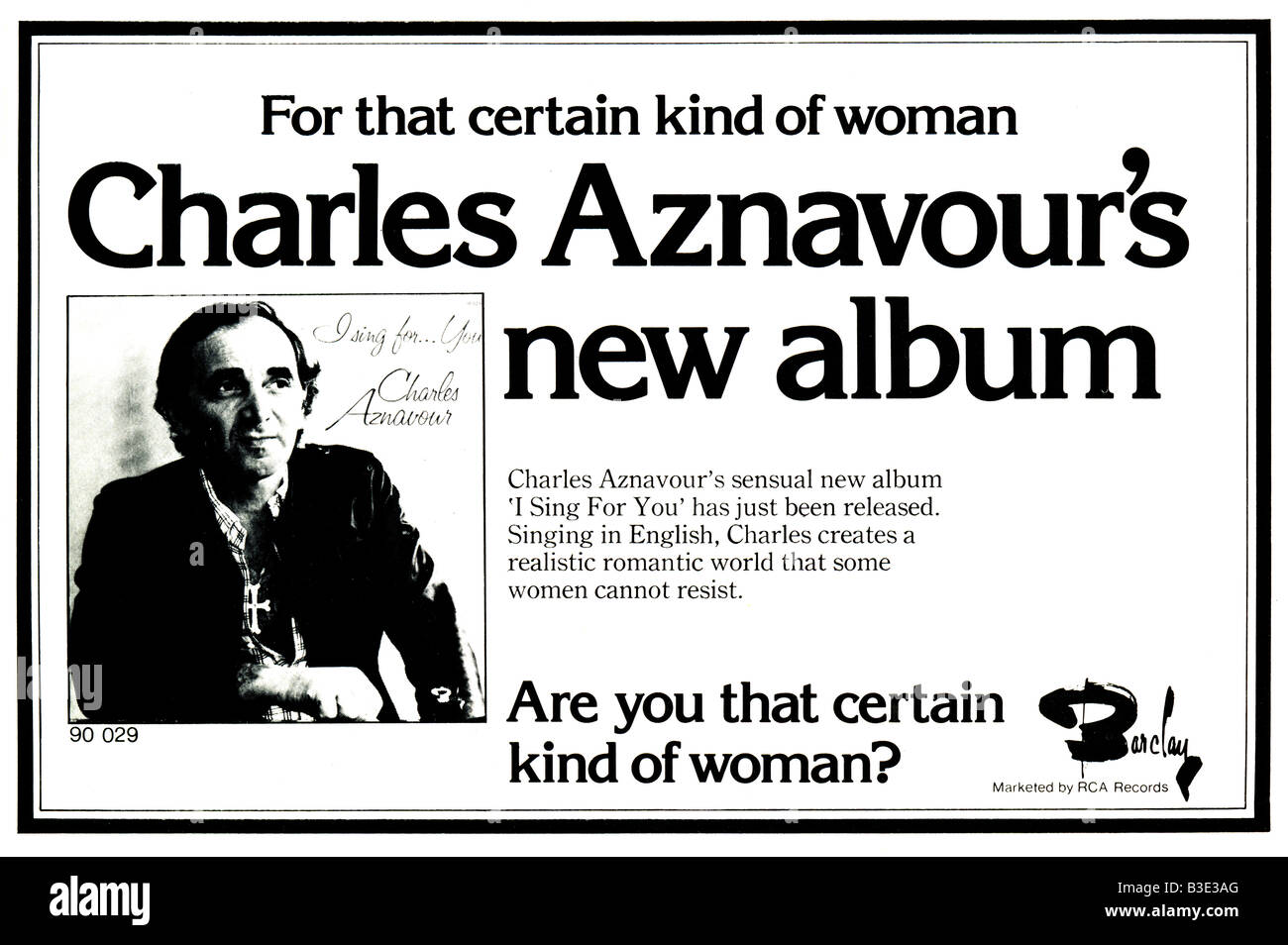1975 Young Women's Magazine Advertisement for a New Record Album from ...