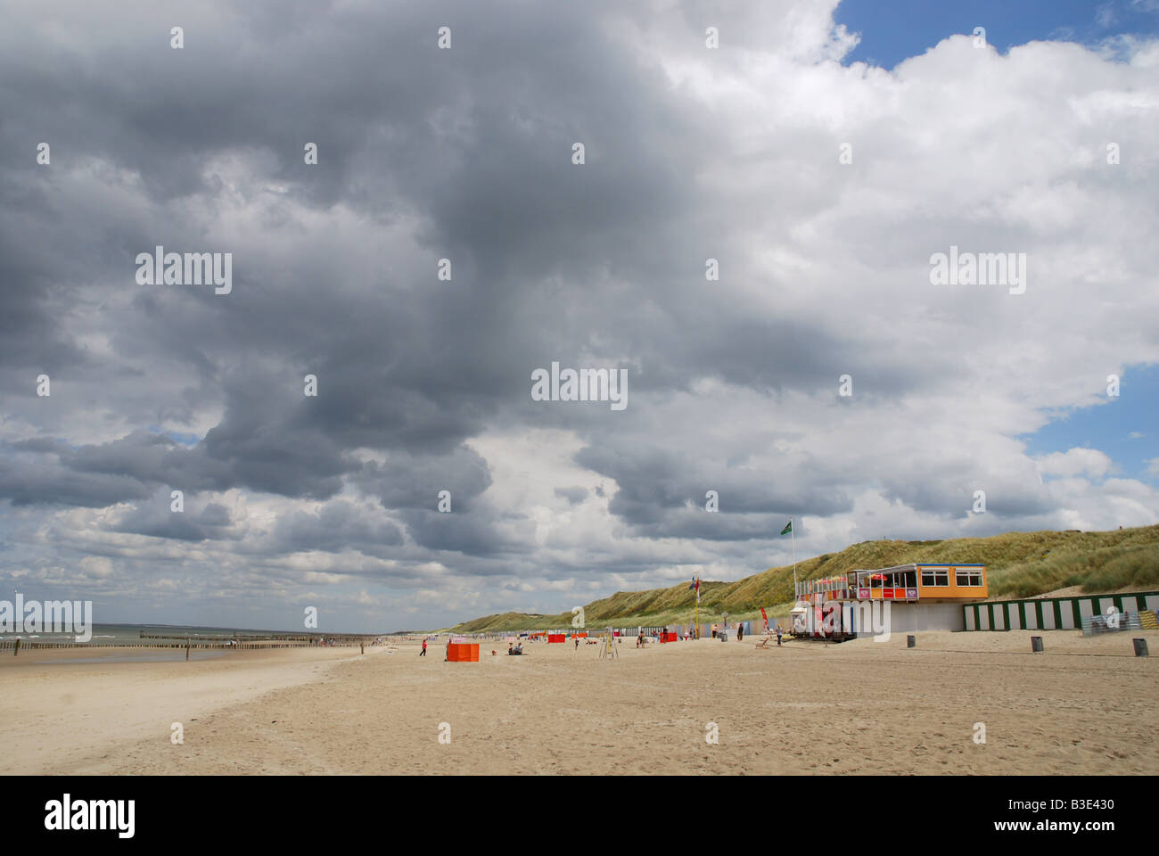 Domburg beach Zeeland Netherlands Stock Photo - Alamy
