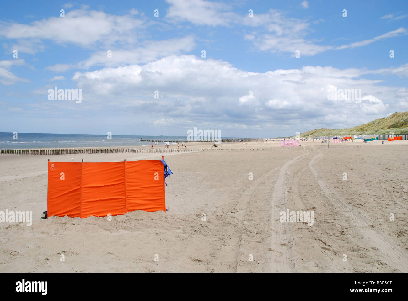 Domburg beach Zeeland Netherlands Stock Photo - Alamy