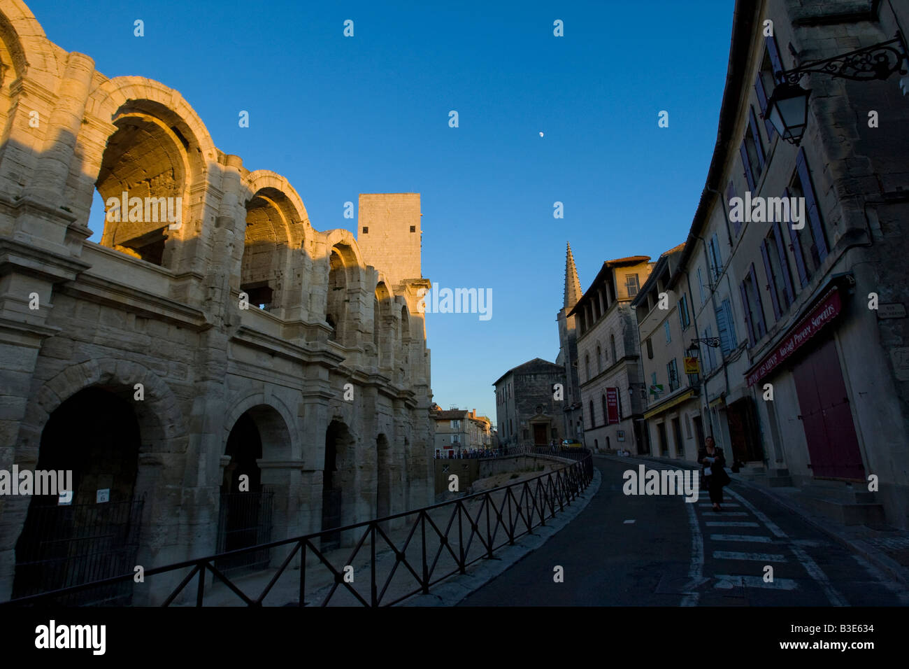 The Roman amphitheatre in Arles France Stock Photo - Alamy