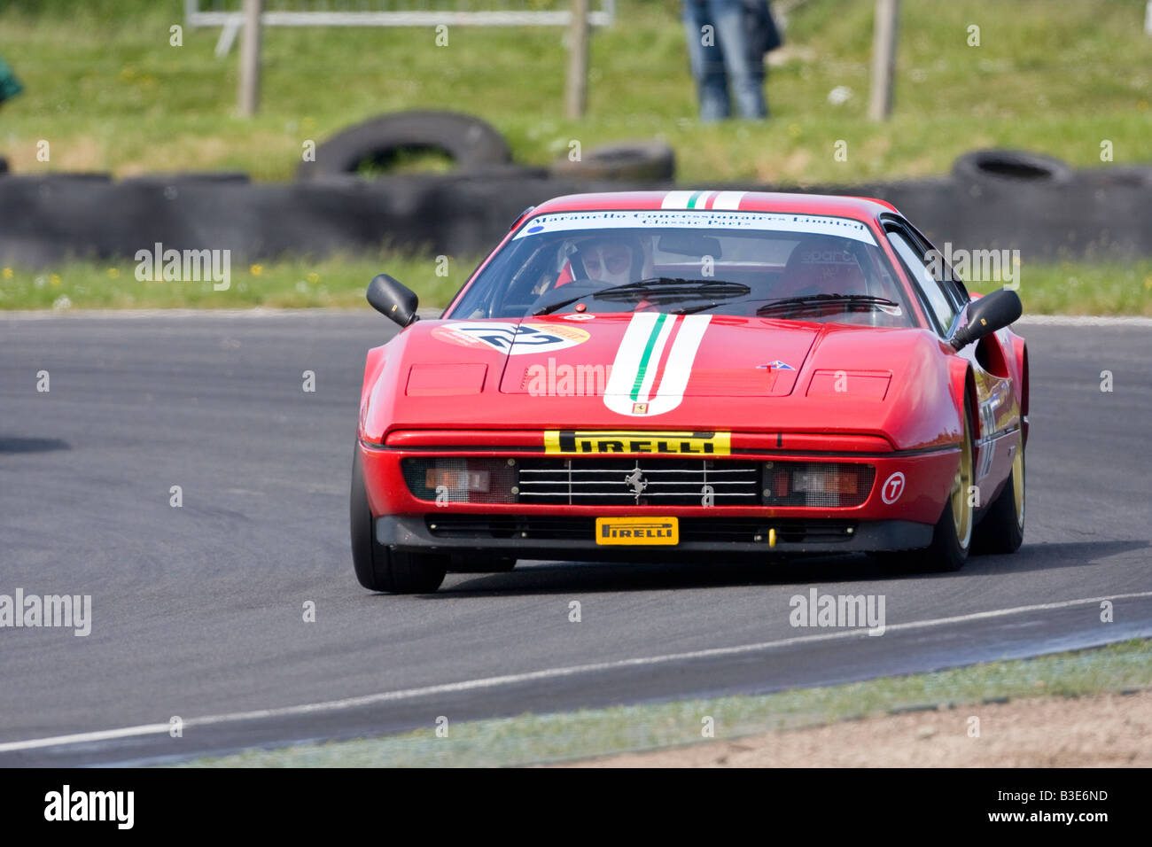 Ferrari 328GTB Ben Cartwright Knockhill Fife Scotland 2008 Stock Photo ...