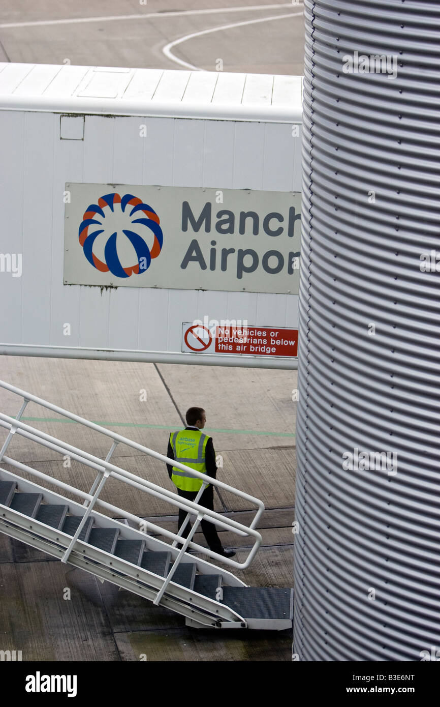 Airside Manchester Airport Stock Photo - Alamy