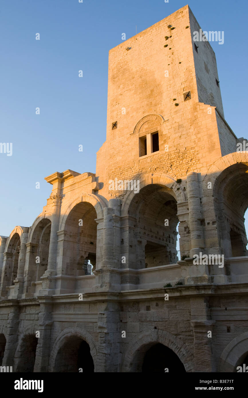 The Roman amphitheatre in Arles France Stock Photo - Alamy
