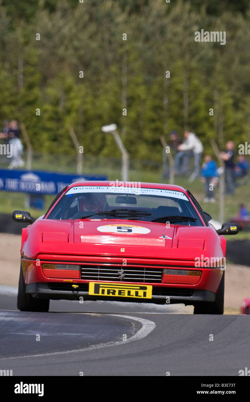 Ferrari 328GTB Chris Butler Knockhill Fife Scotland 2008 Stock Photo ...