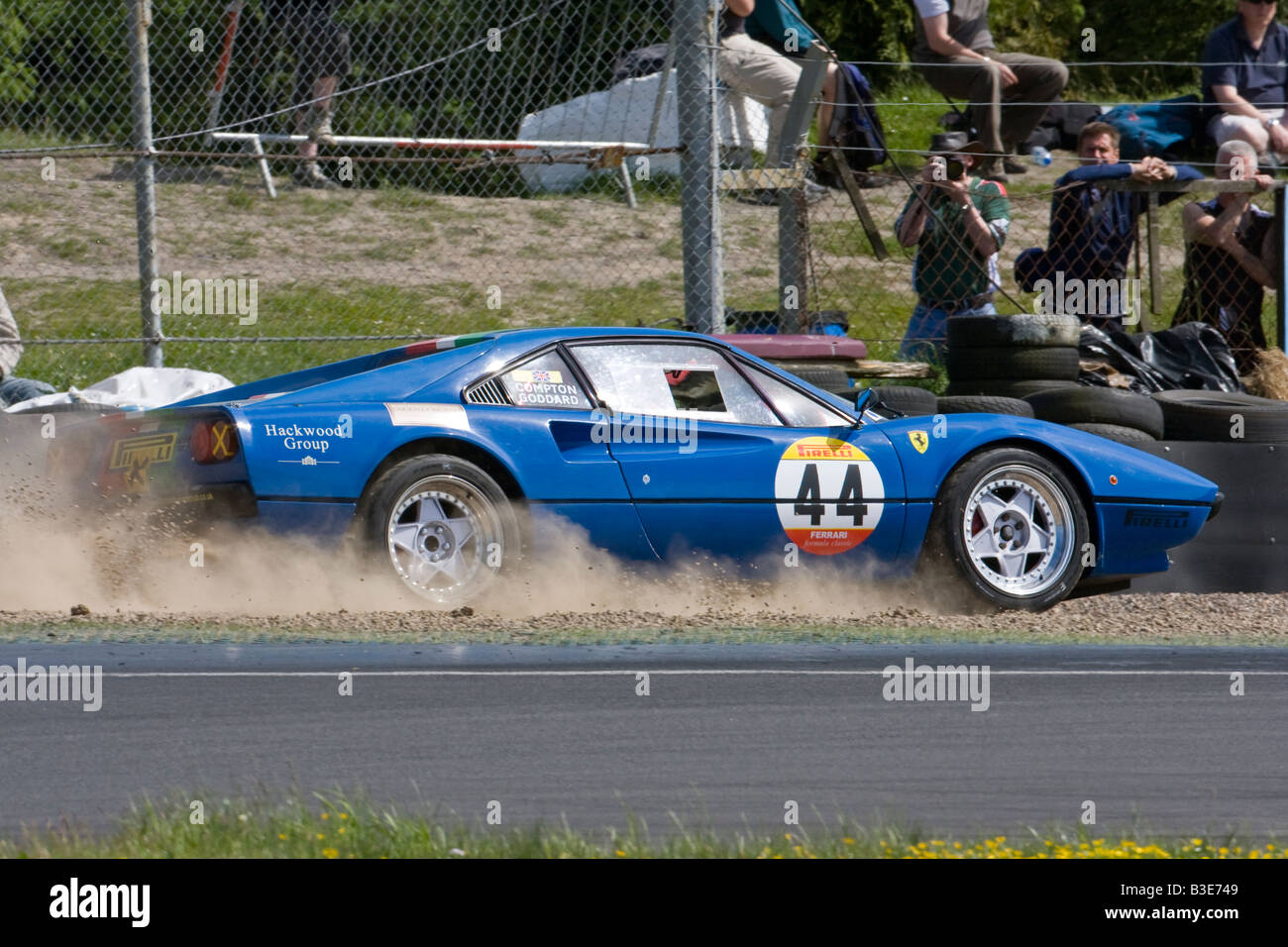 Ferrari 308GTB Chris Goddard Knockhill Fife Scotland 2008 Stock Photo ...