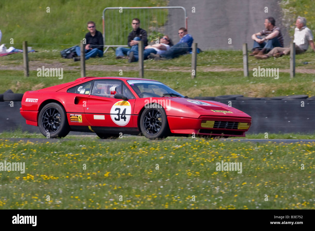 Ferrari 328GTB Gary Culver Knockhill Fife Scotland 2008 Stock Photo - Alamy