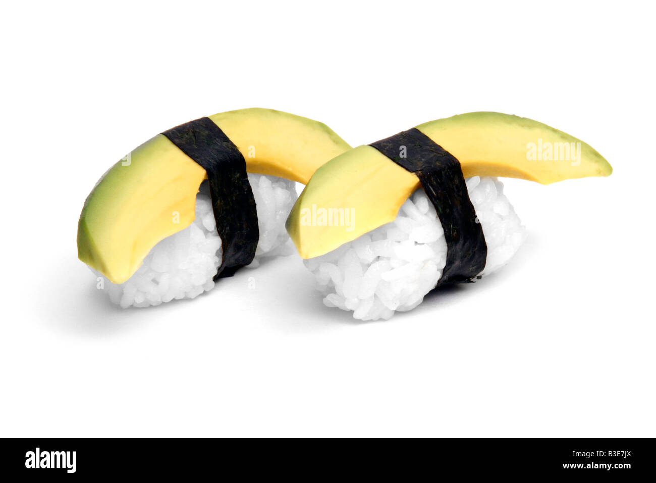 avocado nigiri sushi Stock Photo - Alamy
