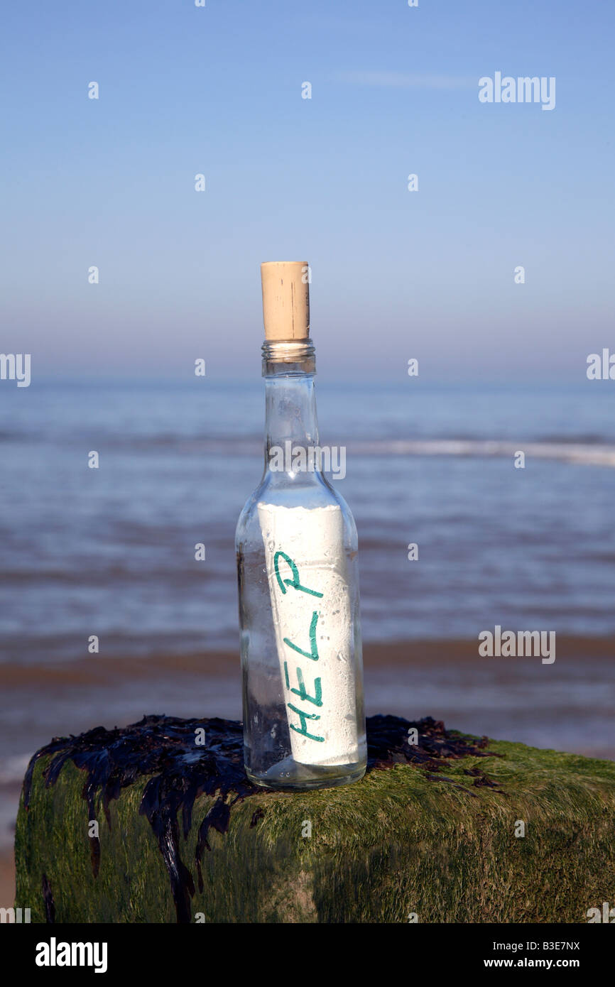 Lost bottle hi-res stock photography and images - Alamy