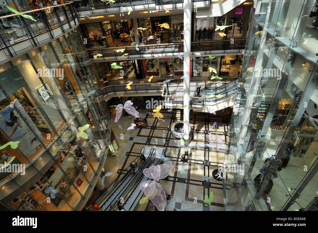 Shopping prague center palladium hi-res stock photography and images ...