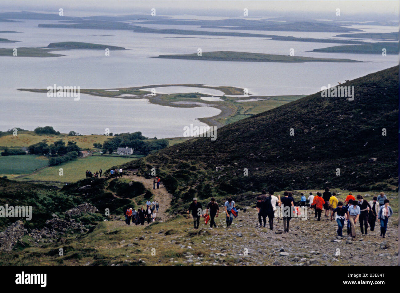 Croagh patrick pilgrims hi-res stock photography and images - Alamy