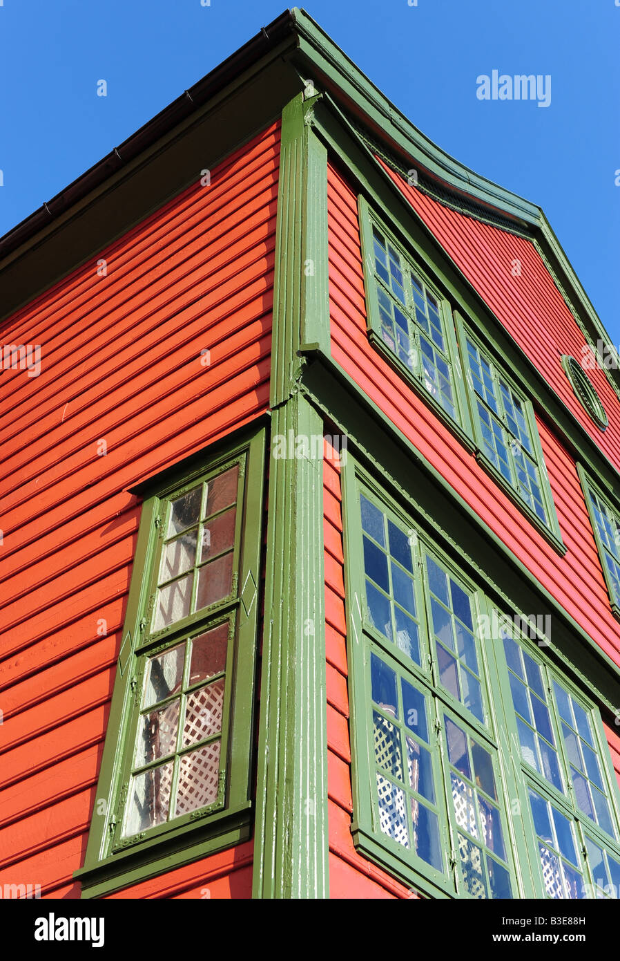 Building in Bergen Norway Stock Photo - Alamy