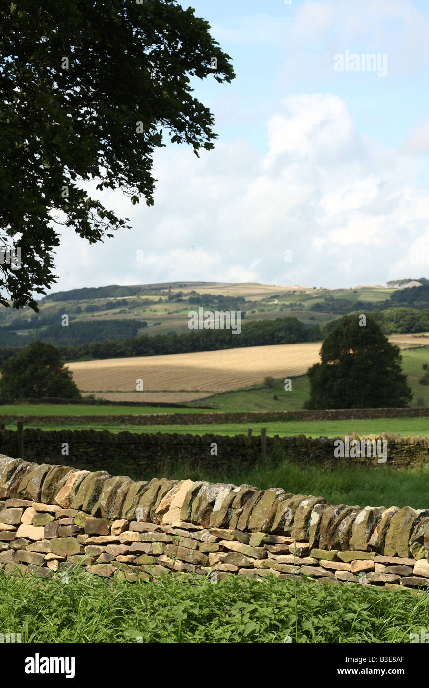 An English rural scene. The Peak District, Derbyshire, England, U.K ...