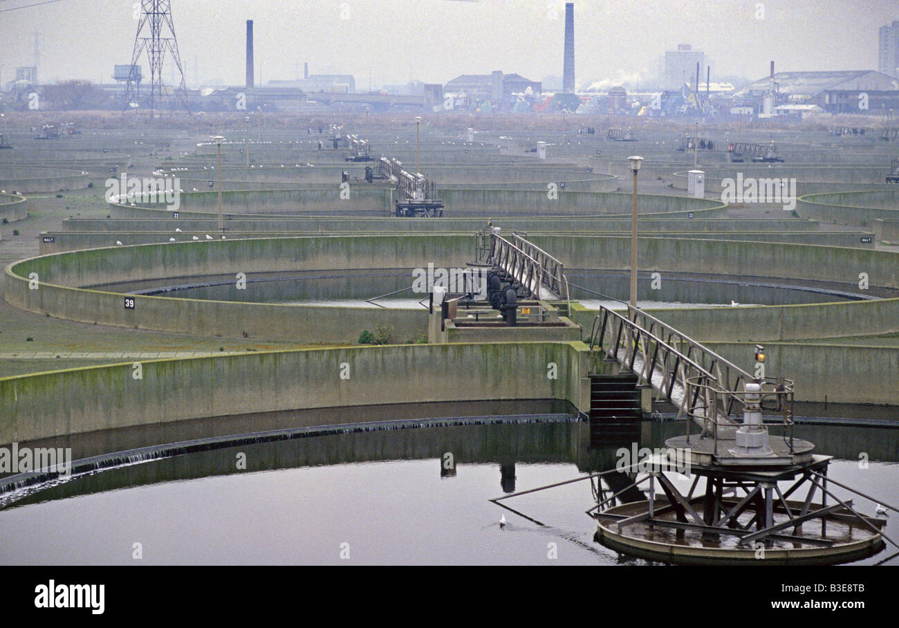SEWAGE FARM IN ENGLAND Stock Photo - Alamy