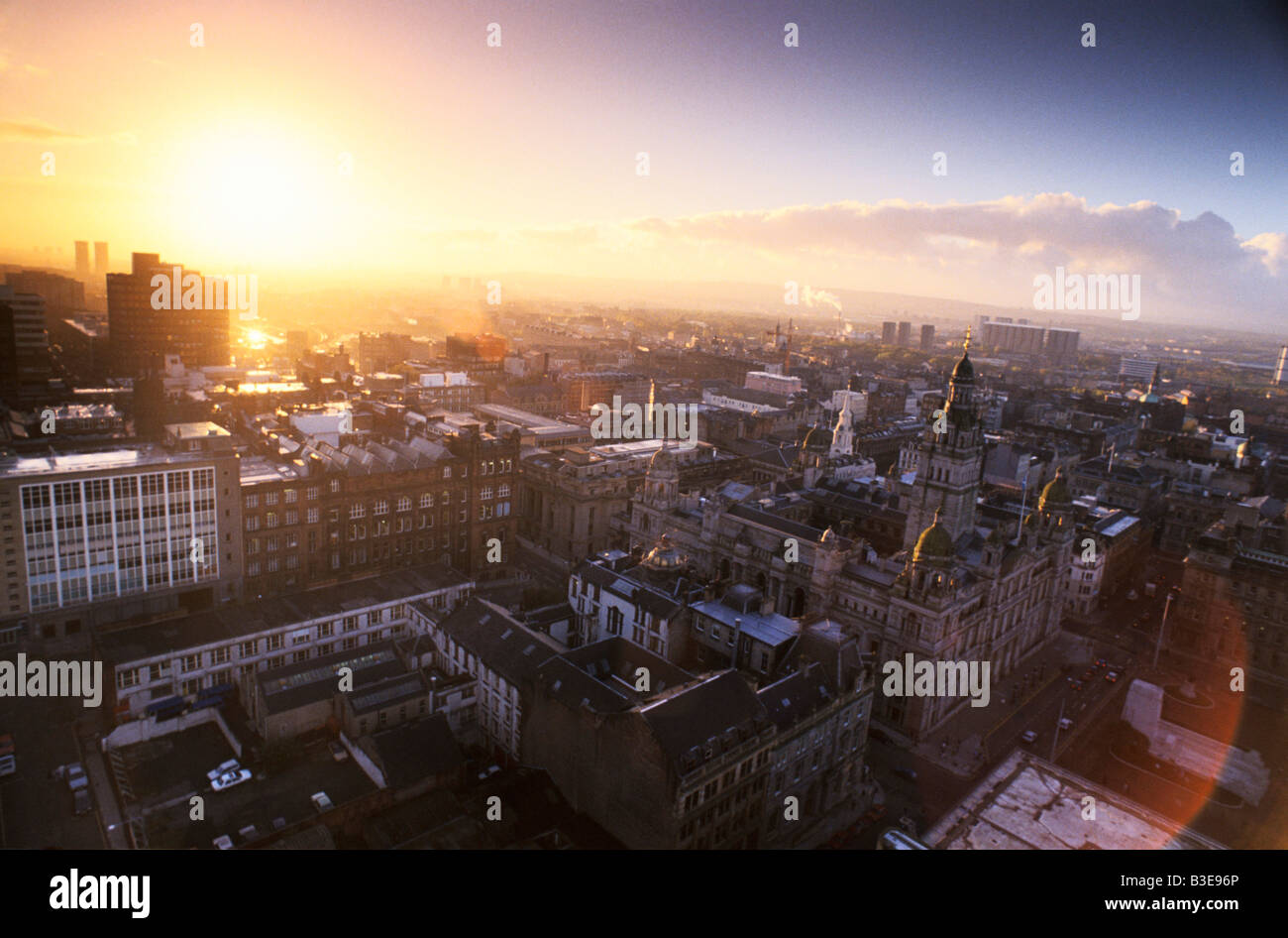 Glasgow cityscape hi-res stock photography and images - Alamy