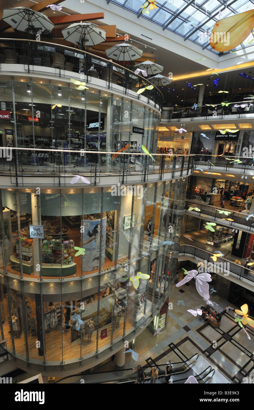 Prague Palladium shopping mall Stock Photo - Alamy