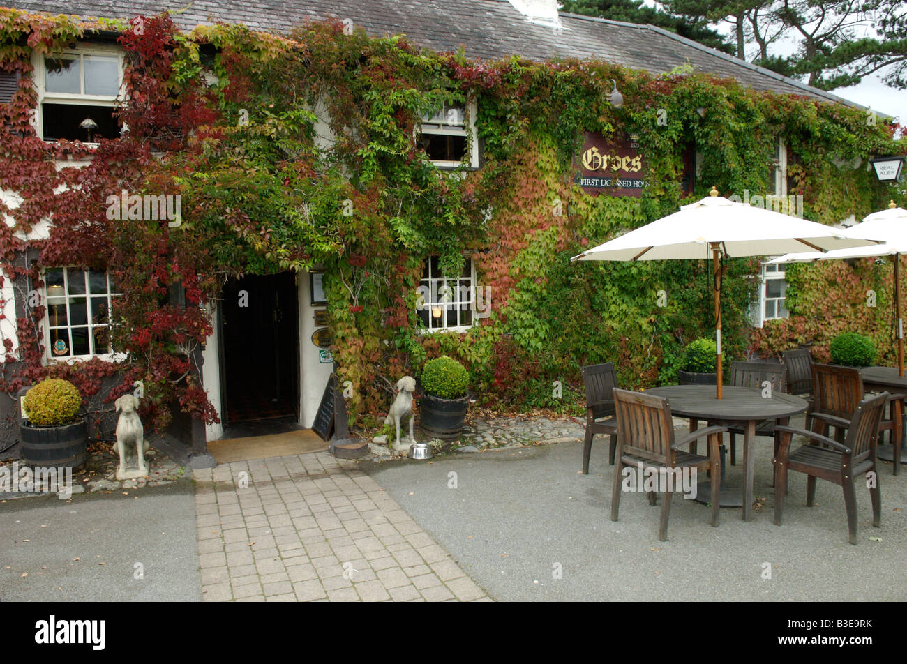 The Groes Inn, Pub, Hotel and Restaurant, Conway Valley, Gwynedd, Wales ...