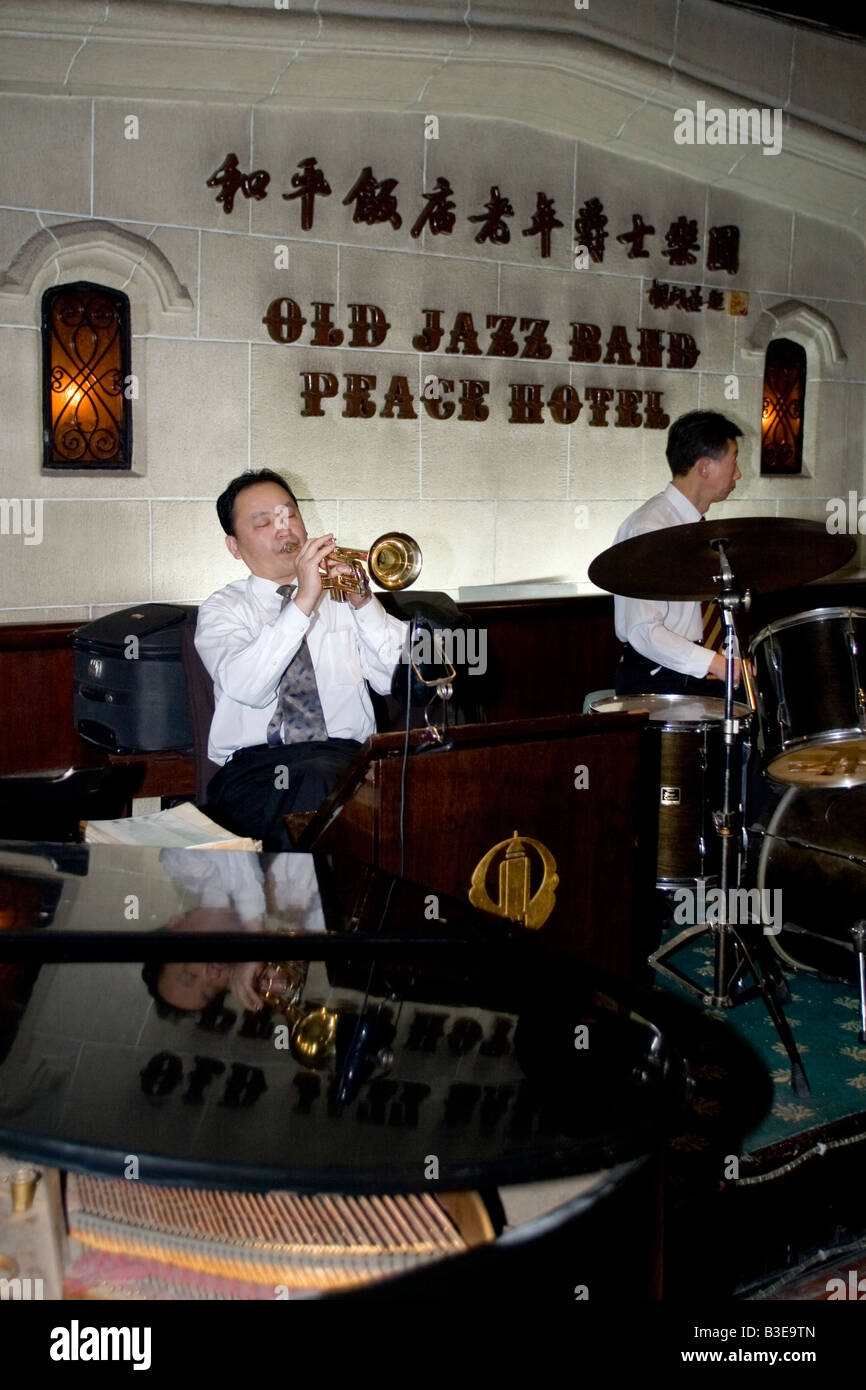Old Jazz Band Peace Hotel Shanghai China Stock Photo Alamy Old Jazz Band Peace Hotel Shanghai China Stock Photo Alamy