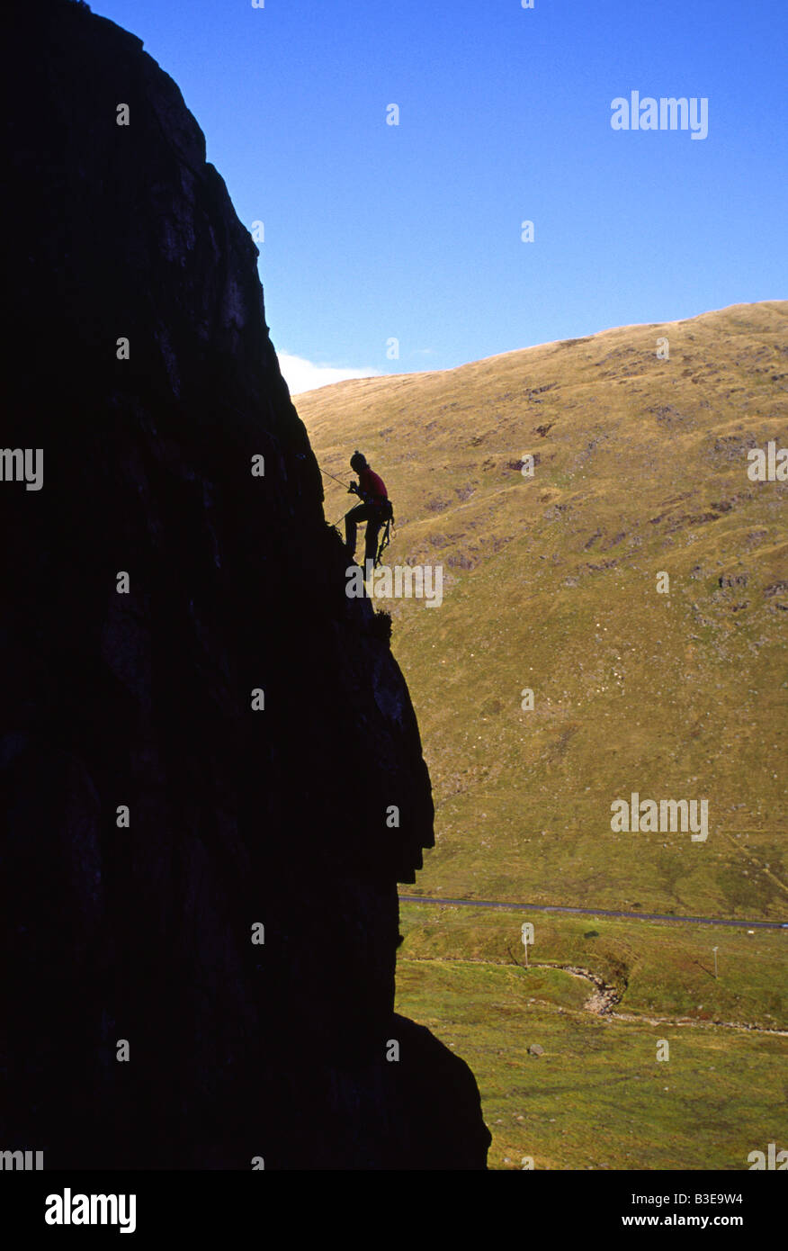 Abseiling Silhouette High Resolution Stock Photography and Images - Alamy