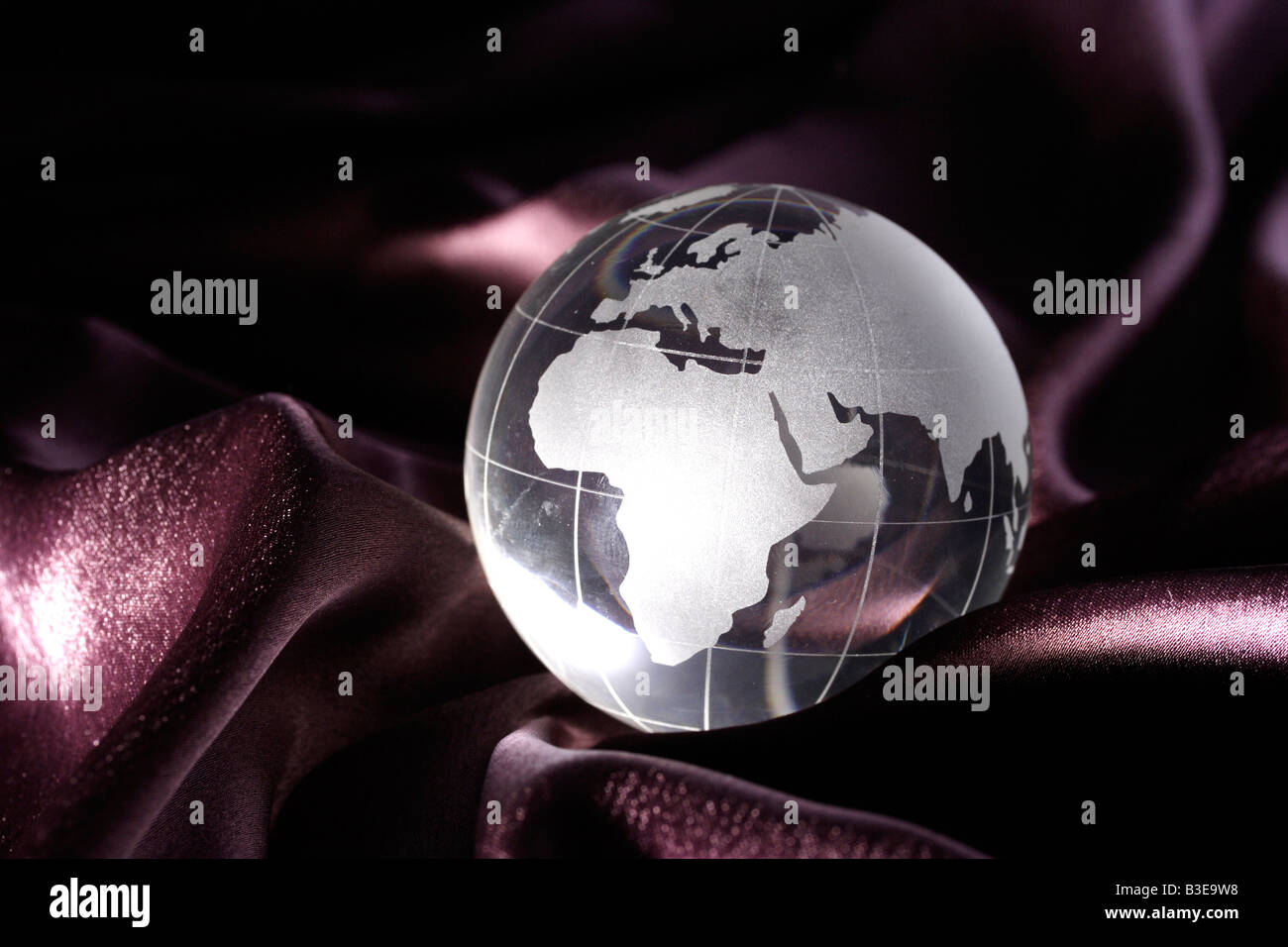 Globe Showing Continent Asia High Resolution Stock Photography and ...