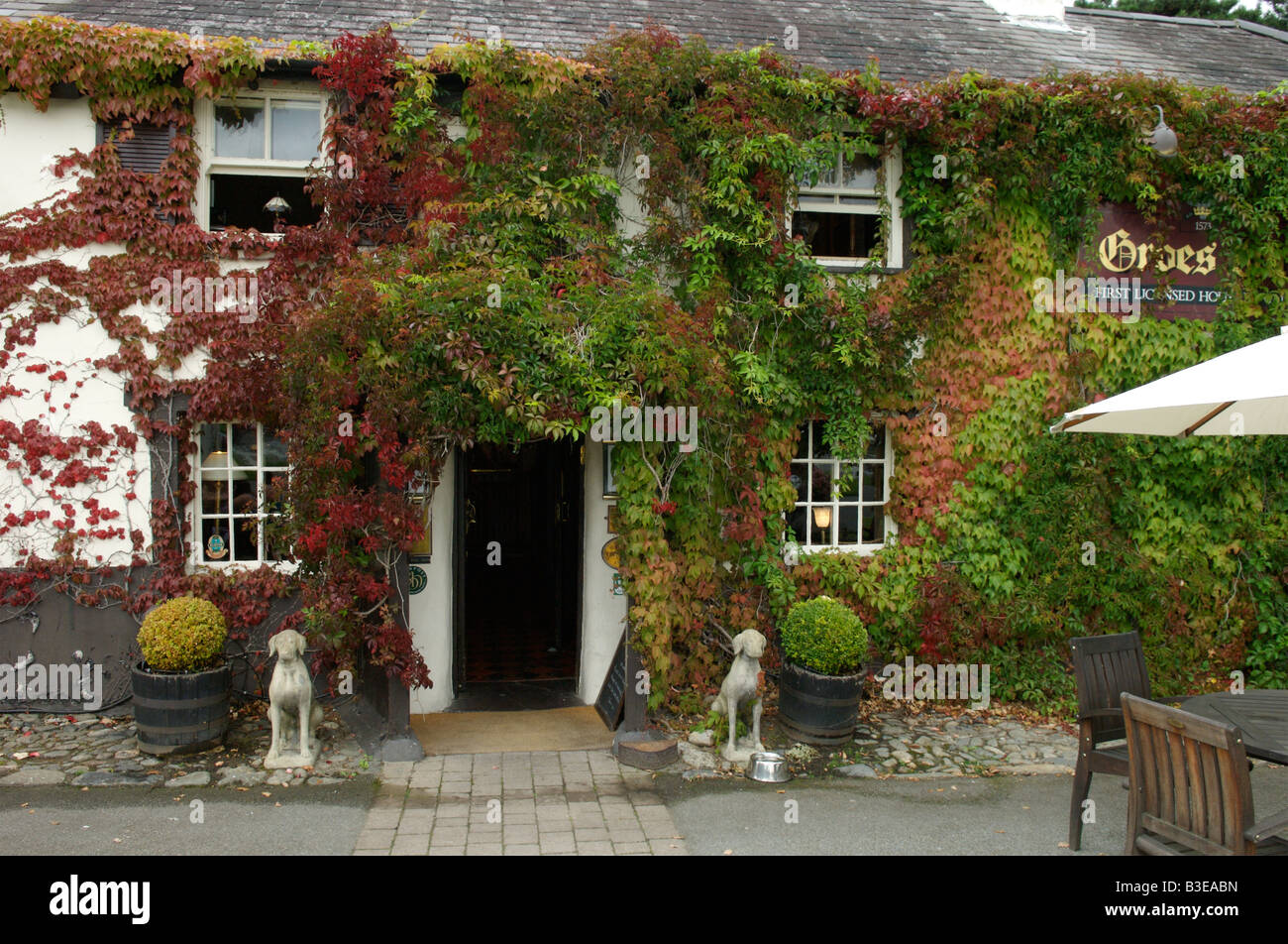 The Groes Inn, Pub, Hotel and Restaurant, Conway Valley, Gwynedd, Wales ...