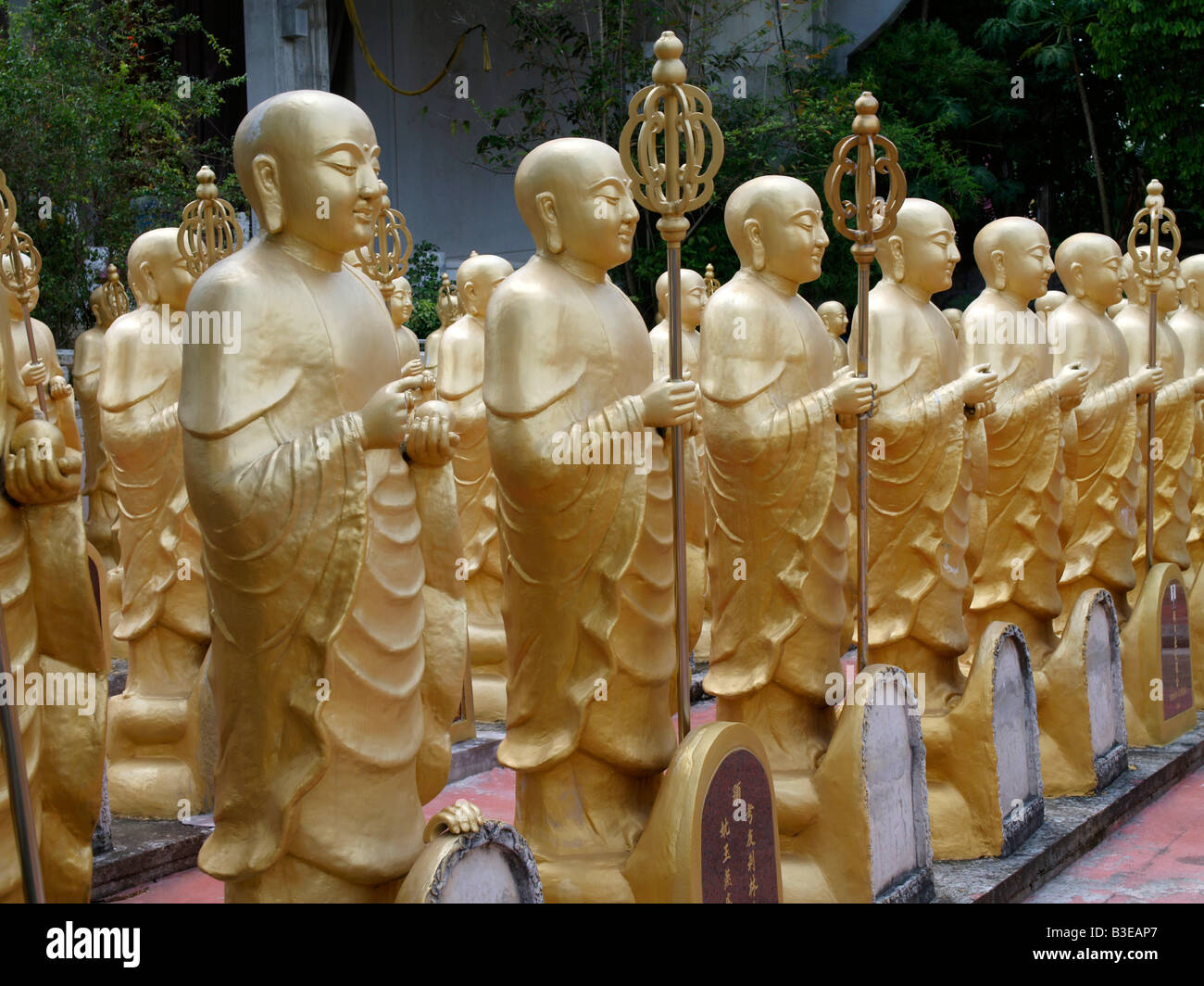 Thailand, Pagode mit neun Geschossen in Hatyai, nine storey pagoda of ...