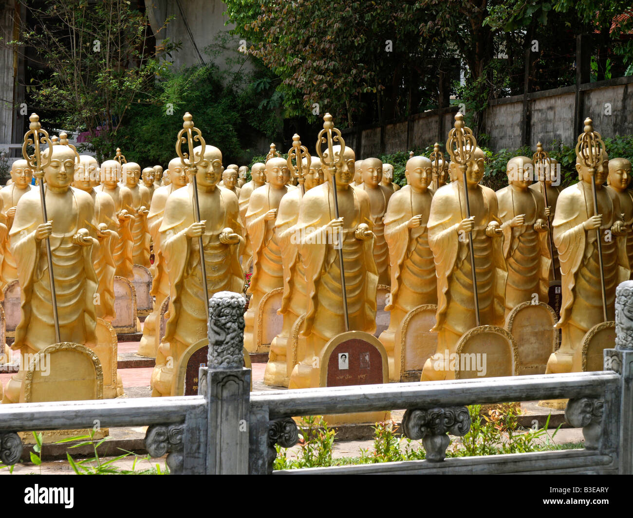 Thailand, Pagode mit neun Geschossen in Hatyai, nine storey pagoda of ...