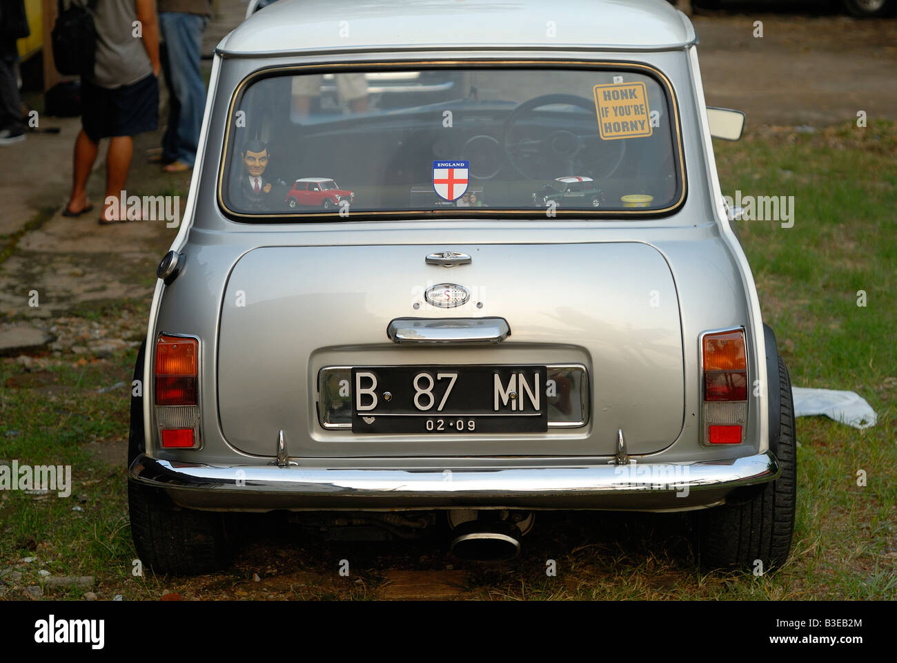 Mini Cooper Back View