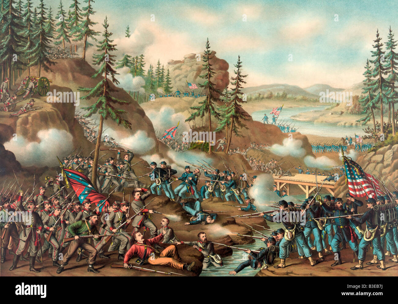 Chattanooga civil war soldiers hi-res stock photography and images - Alamy