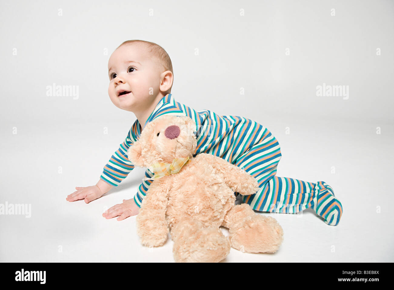 Baby boy teddy hi-res stock photography and images - Alamy