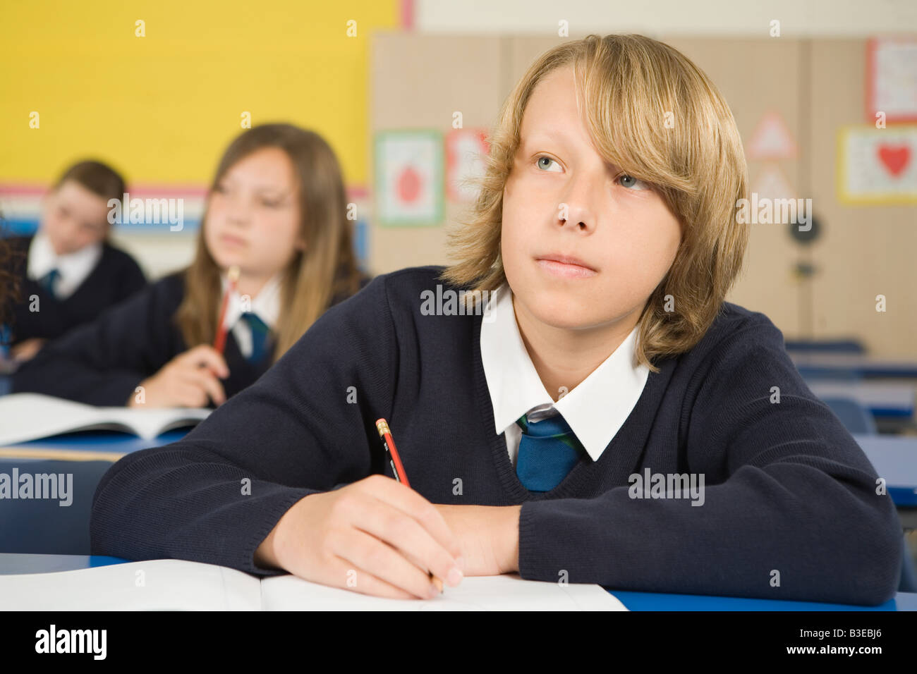 Students in classroom Stock Photo - Alamy